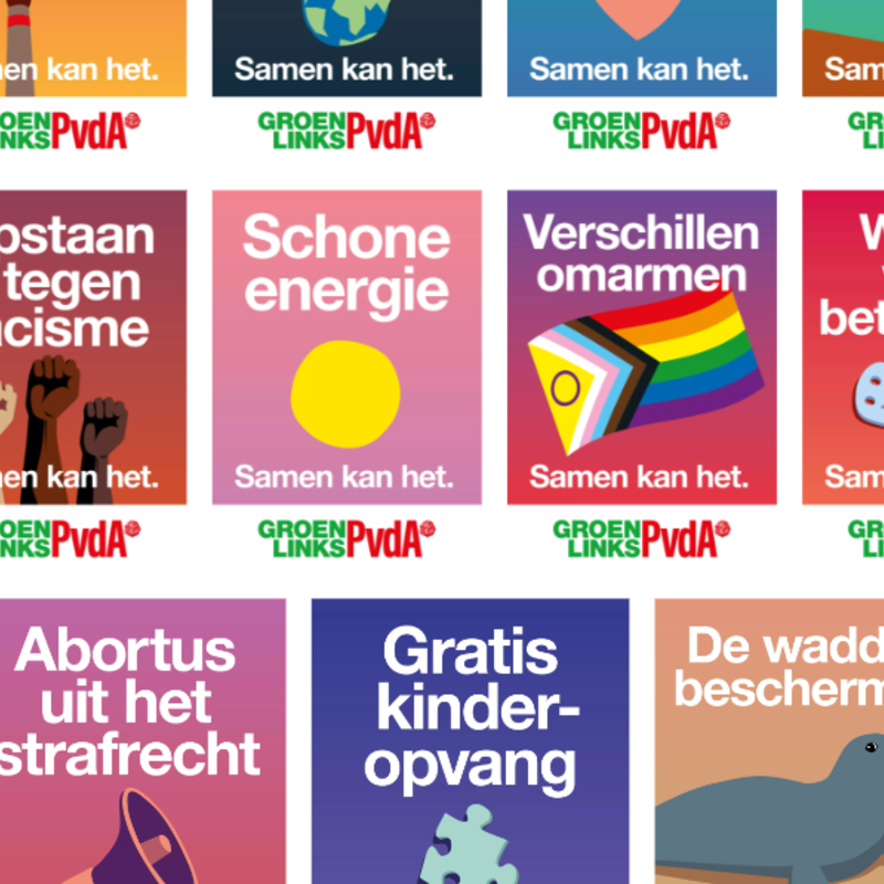 Verkiezingsposters | GroenLinks Zutphen